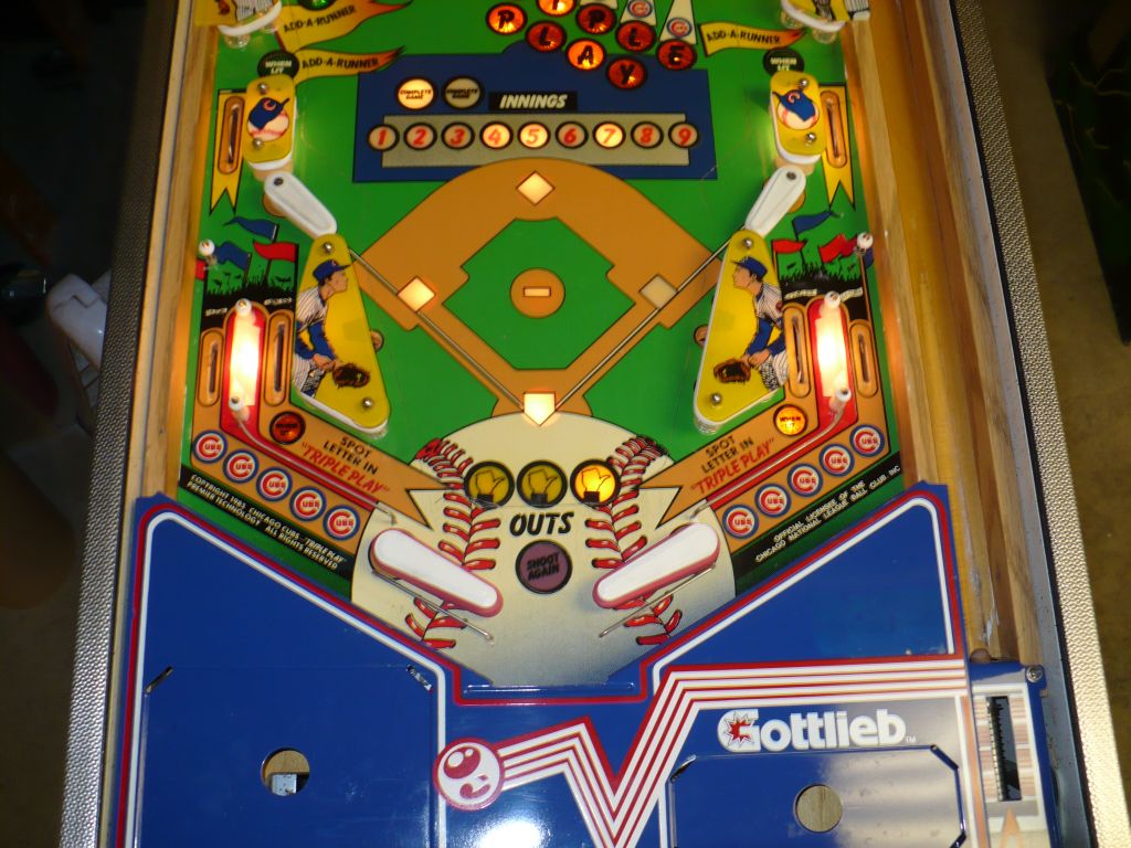 Chicago Cubs – Lower Playfield – Midwest Pinball