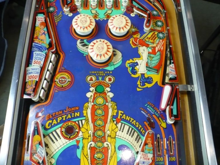 1976 – Bally Captain Fantastic – $3000 – Midwest Pinball